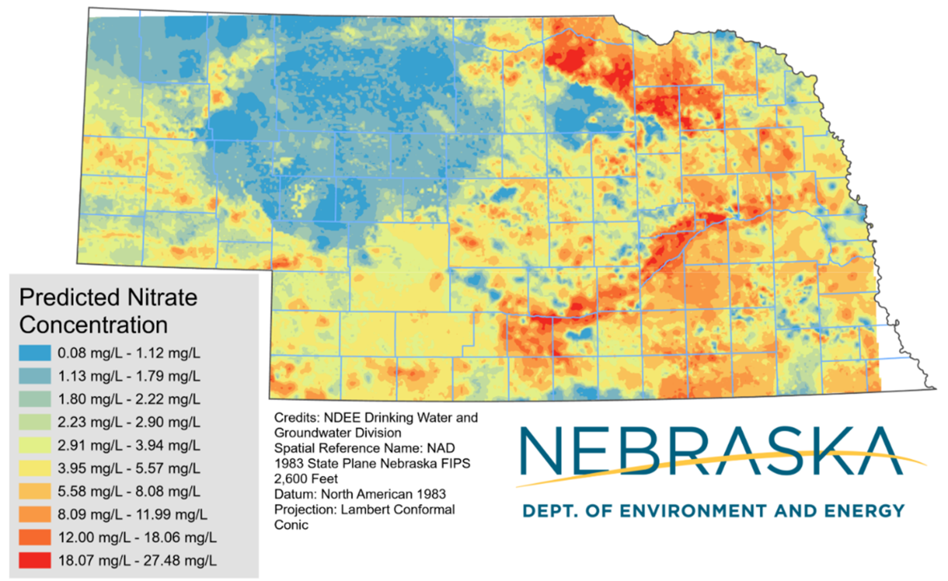 Groundwater Nitrate in Nebraska: Key Factors and Timescales of Movement ...